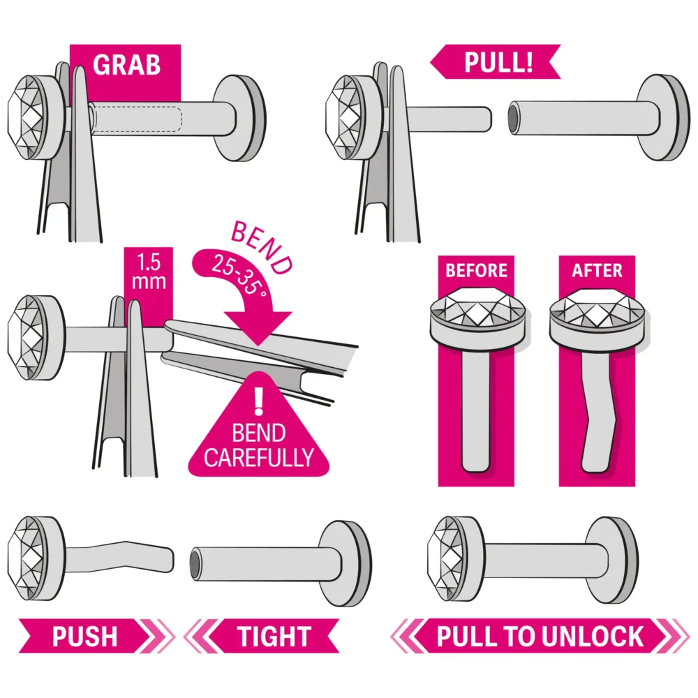 Push Fit Curved Opal Attachment - Wildcat International