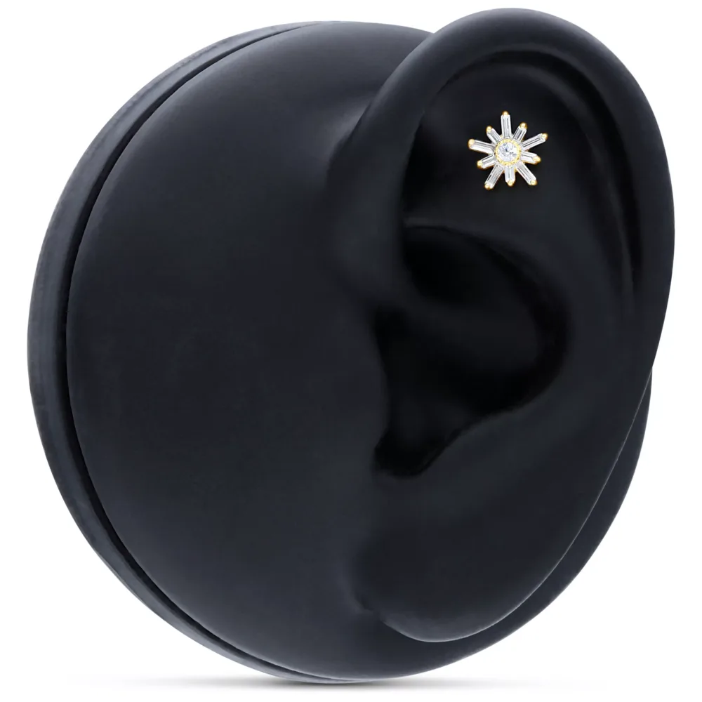 14K Crystal Star Attachment - Wildcat International
