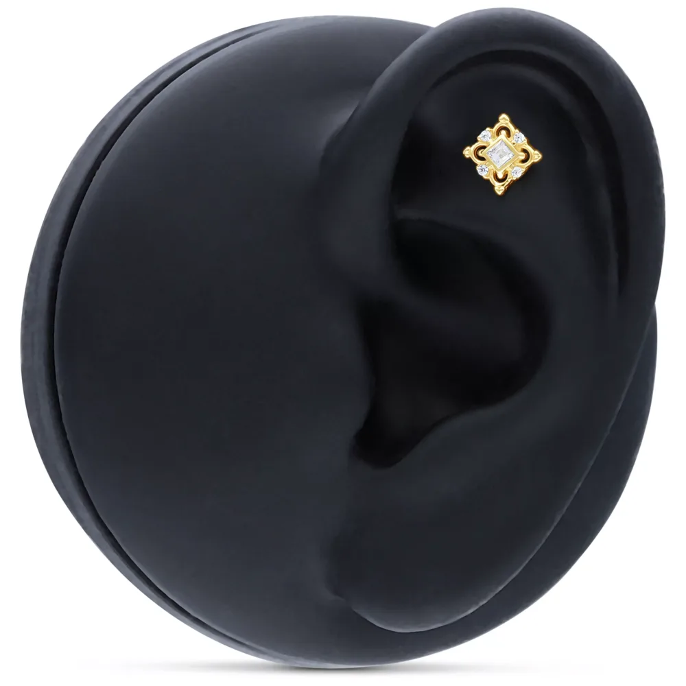 14K Oriental Flower Attachment - Wildcat International