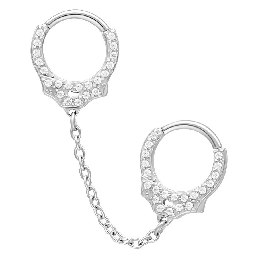 Glitter Cuffs Short Chain - Wildcat International