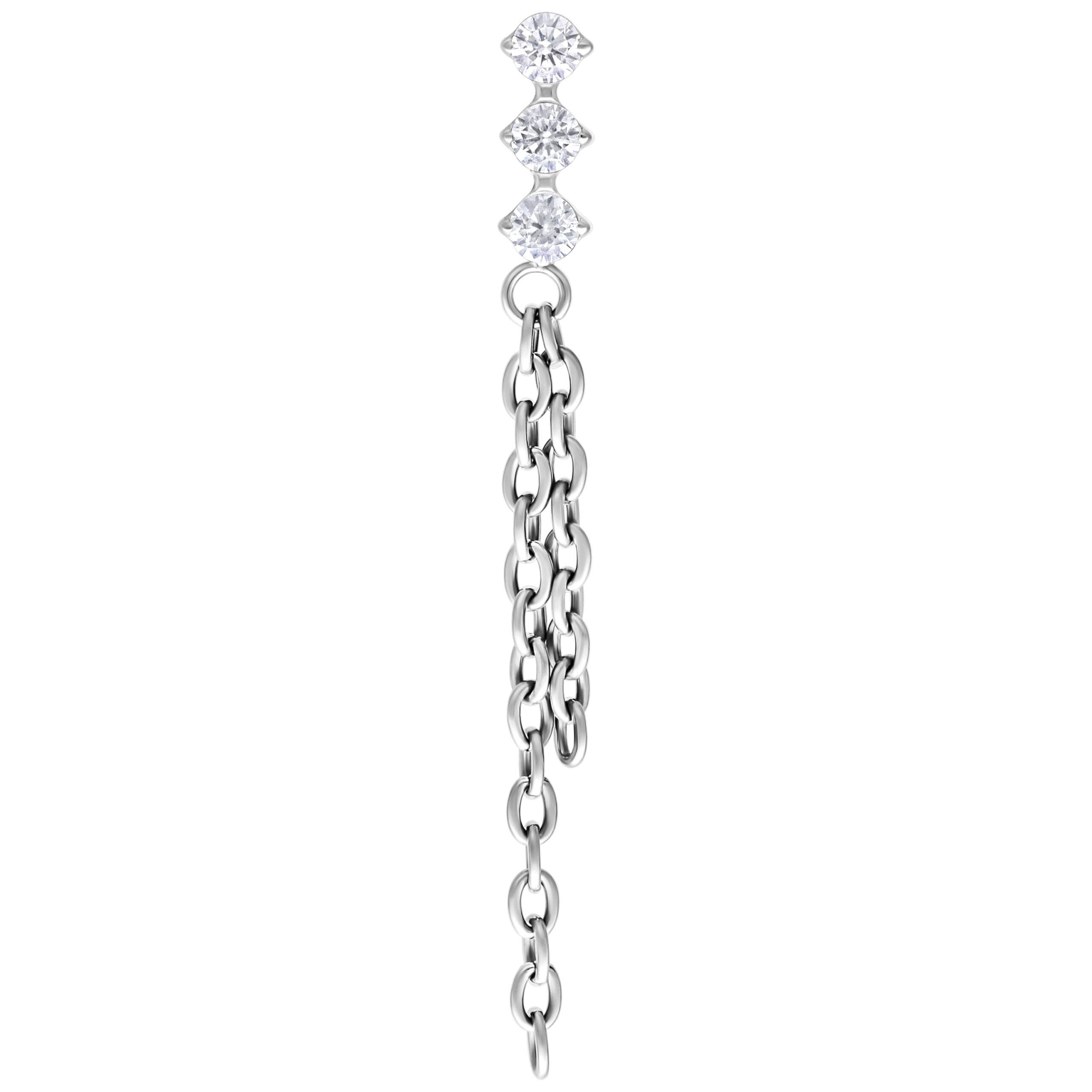 Push Fit Dangling Crystal Chains Attachment - Wildcat International