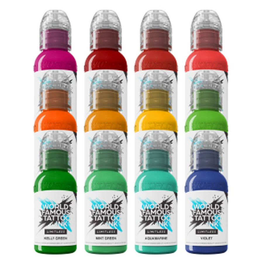 World Famous Ink Limitless Dragon Set 30 ml - Wildcat International