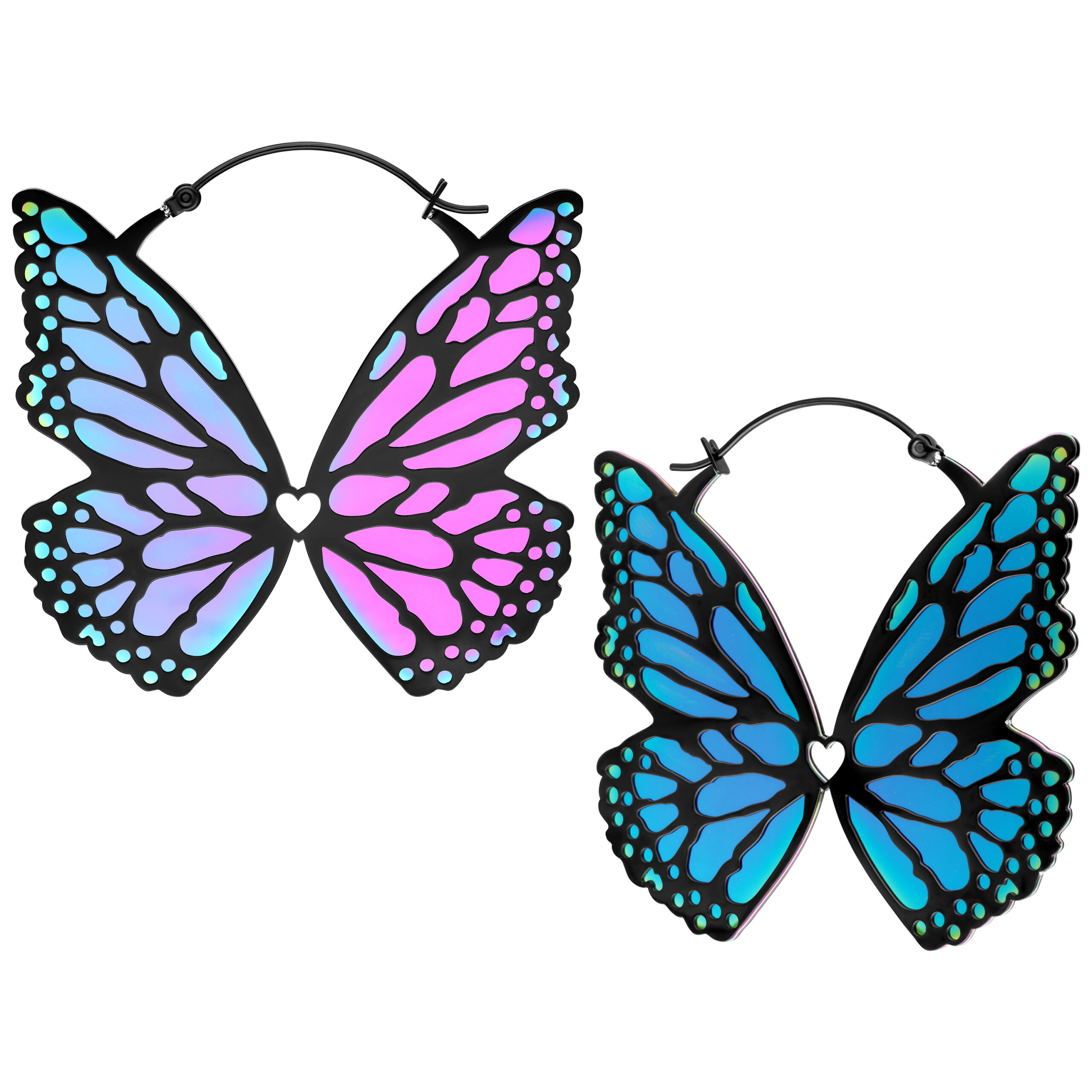 Butterfly Hoops (Pair) - Wildcat International